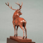 Red Deer Stag (Emperor of Exmoor) - Sculpture by Nick Bibby