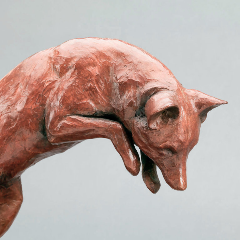 Fox Sculpture - Ltd Edition Bronze by Nick Bibby