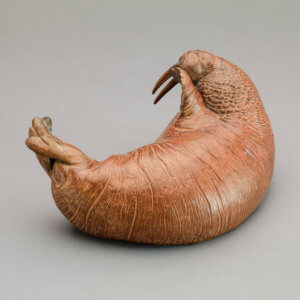 Ltd Edition Bronze Walrus Sculpture by Nick Bibby