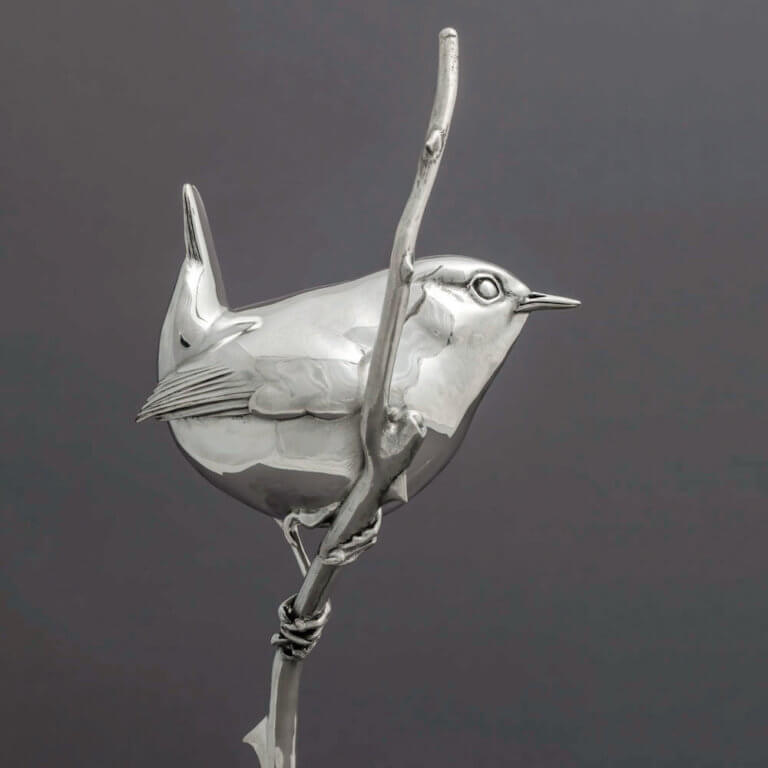 Wren III - Ltd Edition Bronze Bird Sculpture