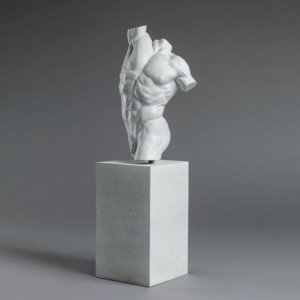 Apollo (Heroic Male Torso - Bronze Maquette) - Nick Bibby